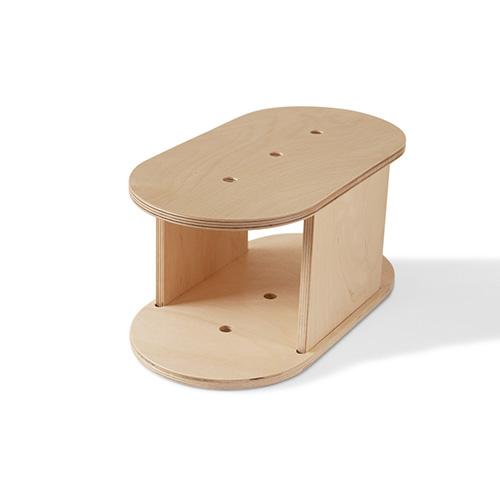 Houten step stool Natural - Babai Toys | Lollipop Rebels